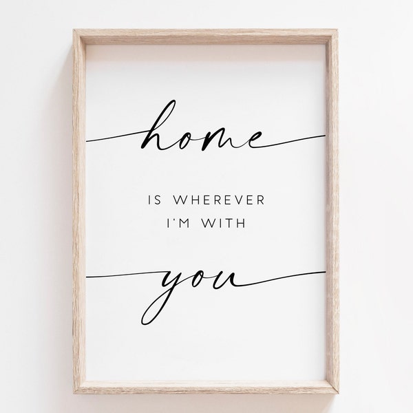 Home is Wherever - Etsy