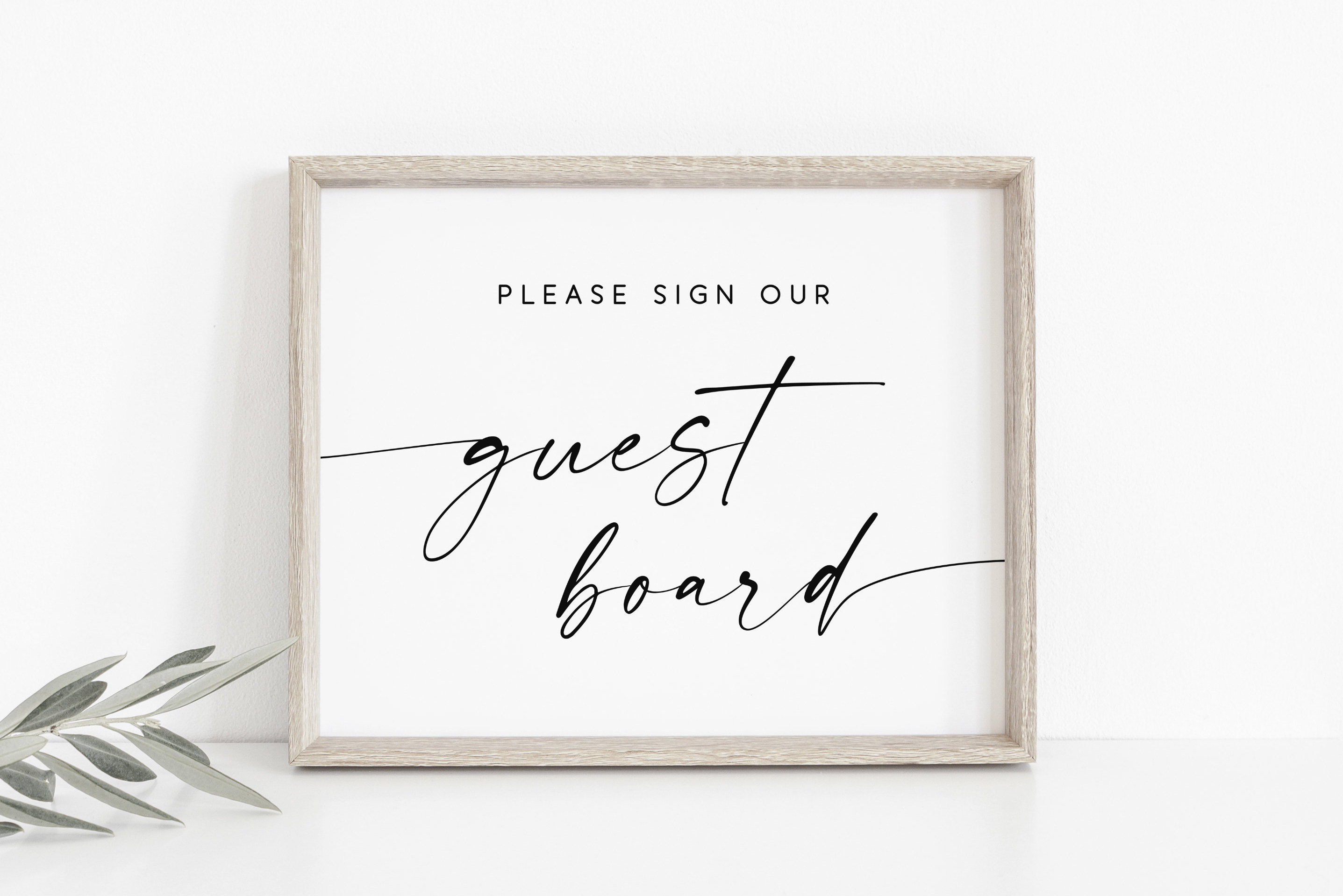 Please Sign Our Guest Board-wedding Guest Board Sign-wedding | Etsy