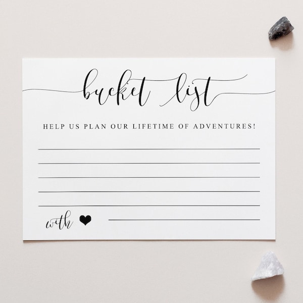 Bucket List Wedding Sign - Etsy