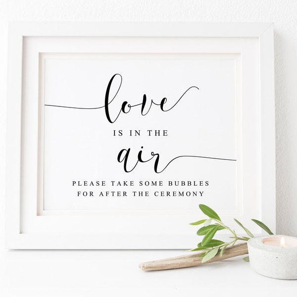 Wedding Bubble Sign - Etsy