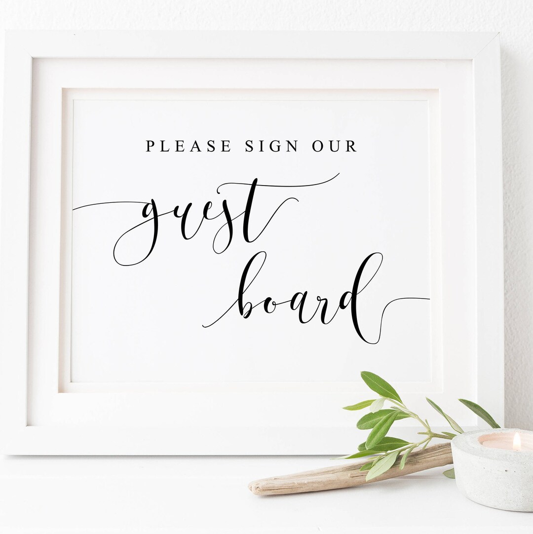 Sign Wedding Guest Board at Isabella Embry blog