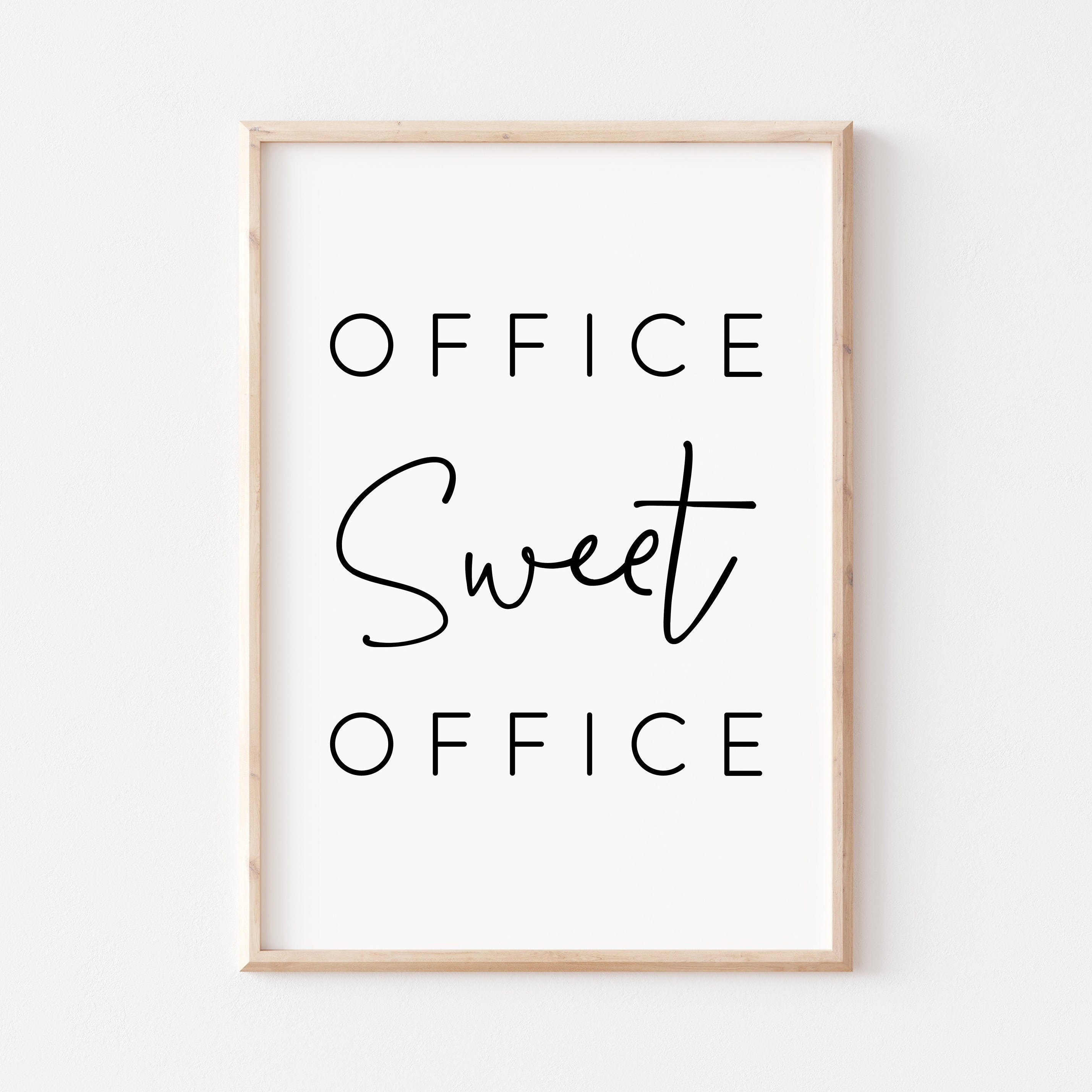 Office Sweet Office Print. Office Quote Printable. Office - Etsy UK