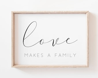 Family Wall Art Quote - Etsy