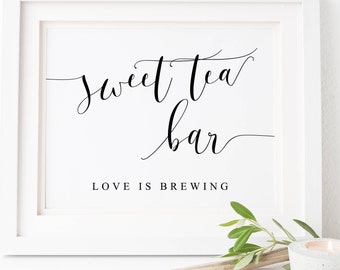 Sweet Tea Sign | Etsy
