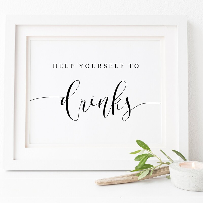 Help Yourself Sign - Etsy