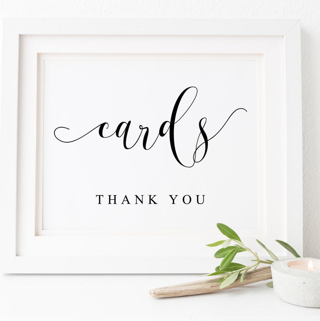 Cards Sign. Cards Wedding Sign. Printable Wedding Sign. Wedding Signs ...