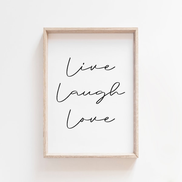 Live Laugh Love Art - Etsy