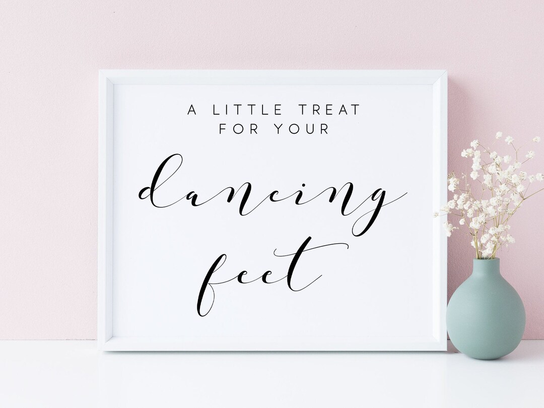 Dancing Shoes Sign-dancing Feet Sign-wedding Dancing Shoes Sign-wedding ...