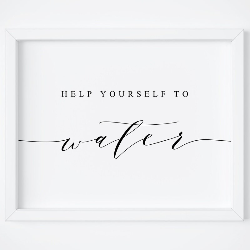 Help Yourself Sign - Etsy