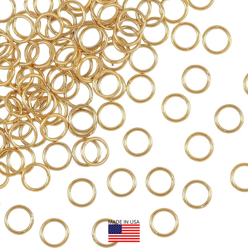 Gold Pvd Jump Ring - Etsy