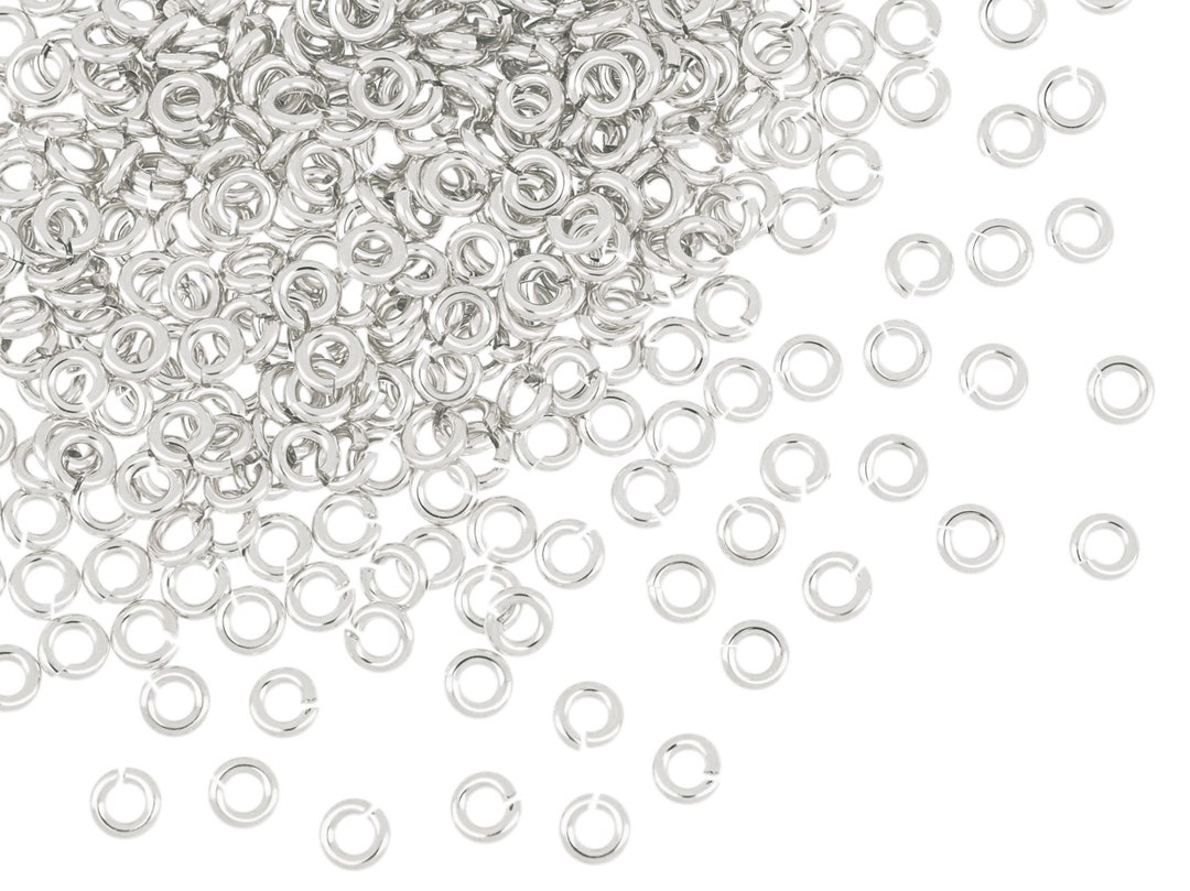 20 Pcs Bag of 3 Mm 20g Silver Open Jump Rings (SS20GOJR03) - Etsy