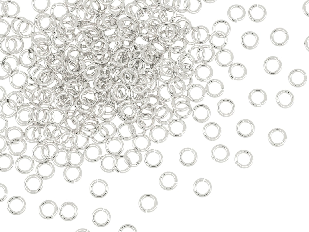 Sterling Silver Open Jump Rings - 20g 4mm 20 Pcs (SS20GOJR04) - Etsy