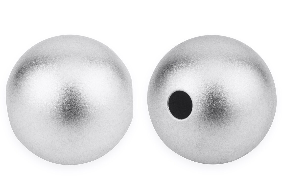 10 Pcs 4 Mm Sterling Silver Round Sandblast Beads (SS520304) - Etsy