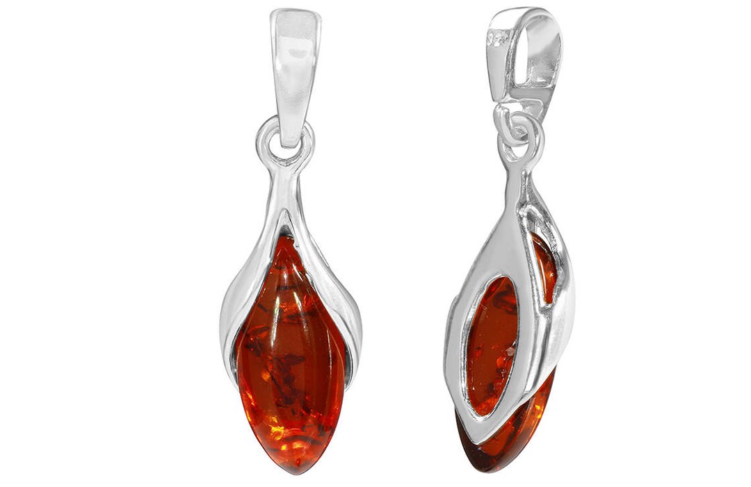 1 Pc Bag of 10X25 Mm Drop Amber Pendant GSP100134 - Etsy UK