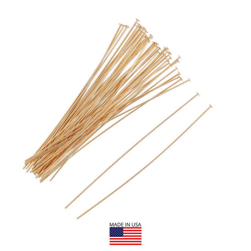 Gf Head Pins 24 Gauge - Etsy