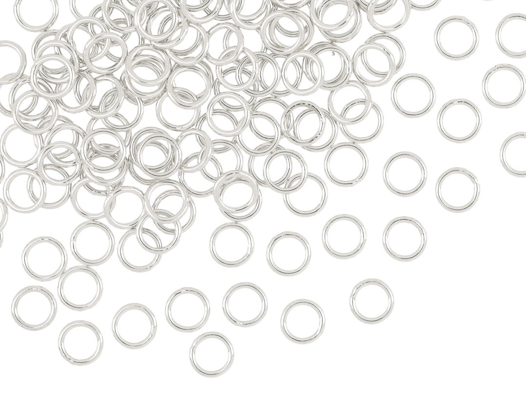 20 Pcs 5 Mm 20g Silver Closed Jump Rings (SS20GCJR05) - Etsy