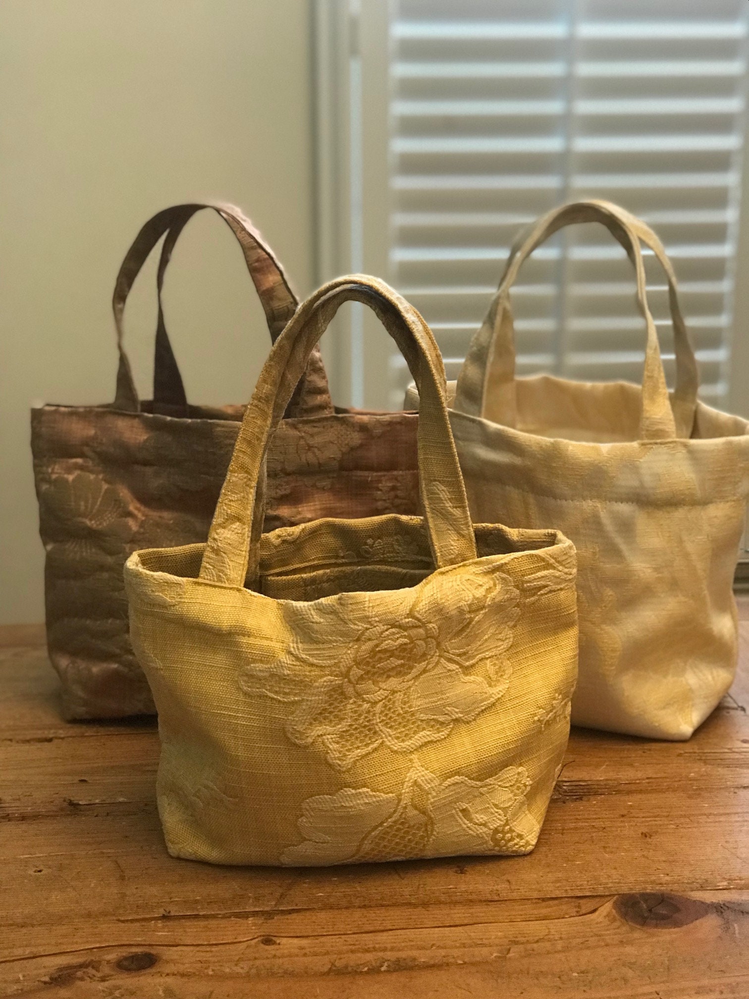 Mini Tote Pattern Printed Paper Pattern - Etsy