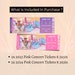 Pink Surprise Ticket, Surprise Pink Concert Tickets, Summer Carnival ...