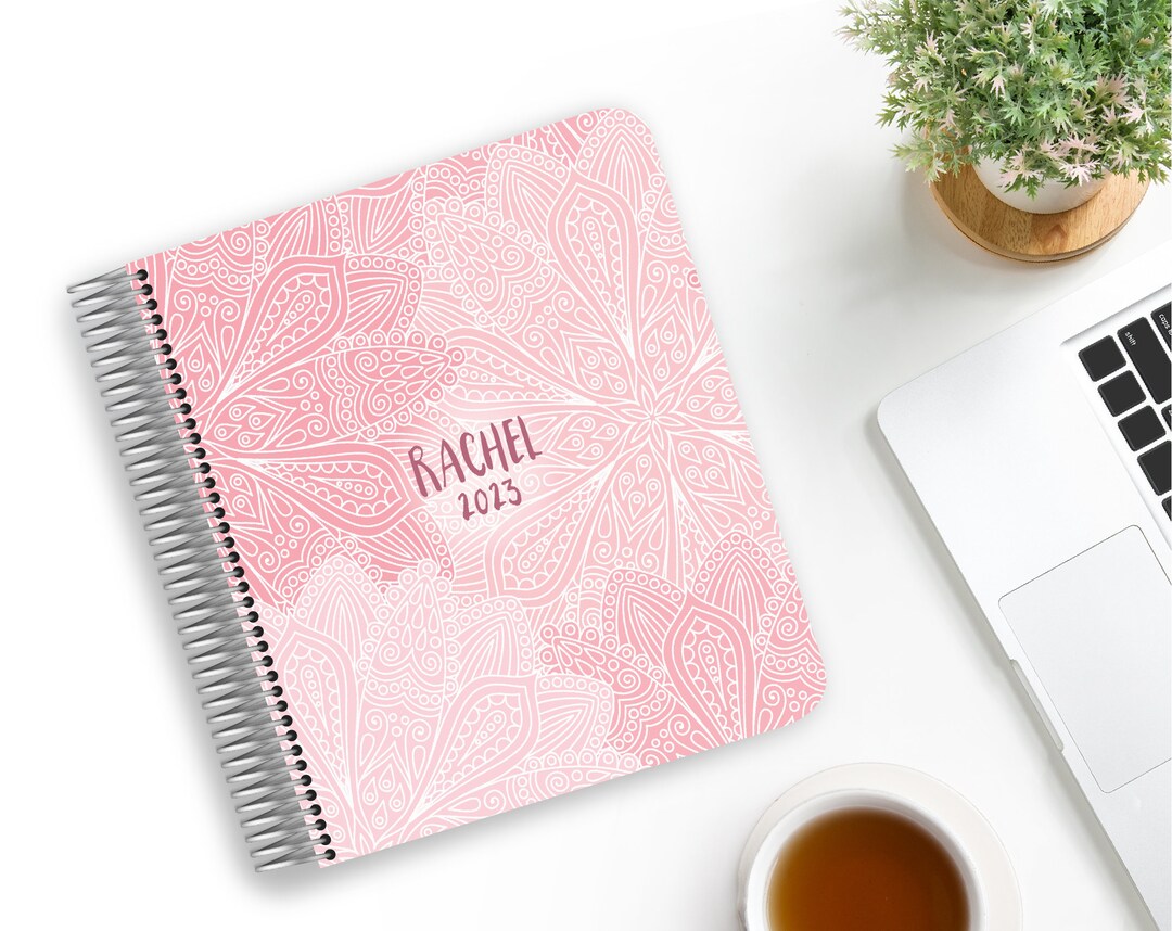 2025 Weekly Planner Daily Planner Monthly Planner Rachel Pink Mandala ...