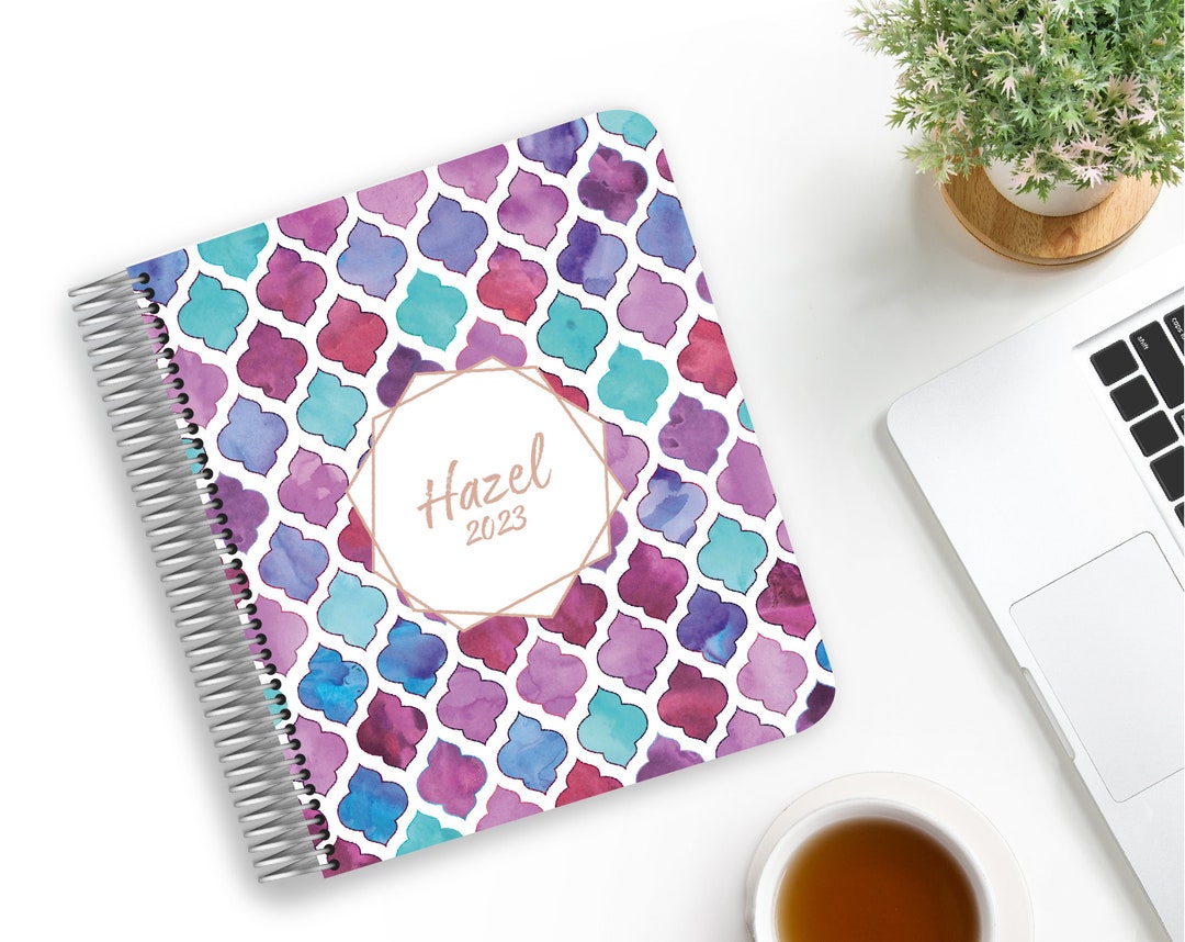2024 Weekly Planner Daily Planner Monthly Planner Hazel Watercolour ...