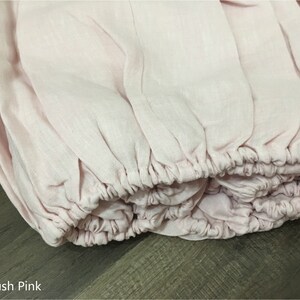Linen Box Spring Cover, Fits Twin, Full, Queen, King, California King ...