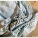 Linen Box Spring Cover, Fits Twin, Full, Queen, King, California King ...