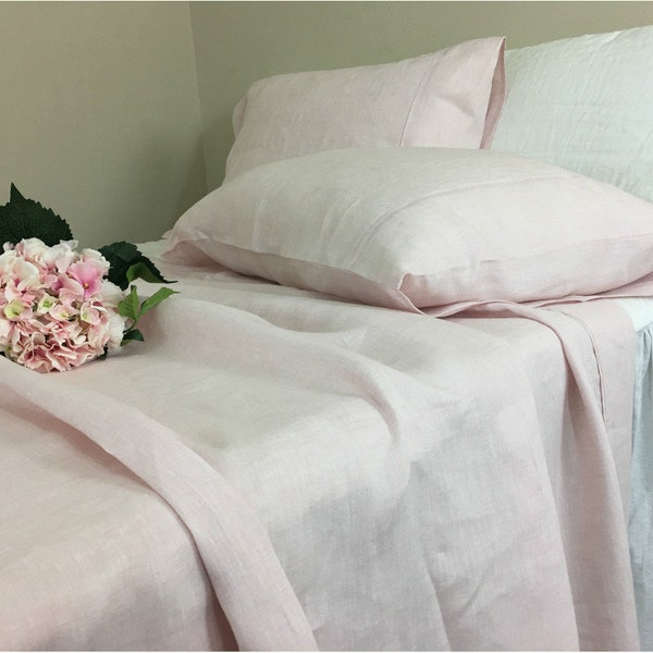 Blush Pink Linen - Etsy