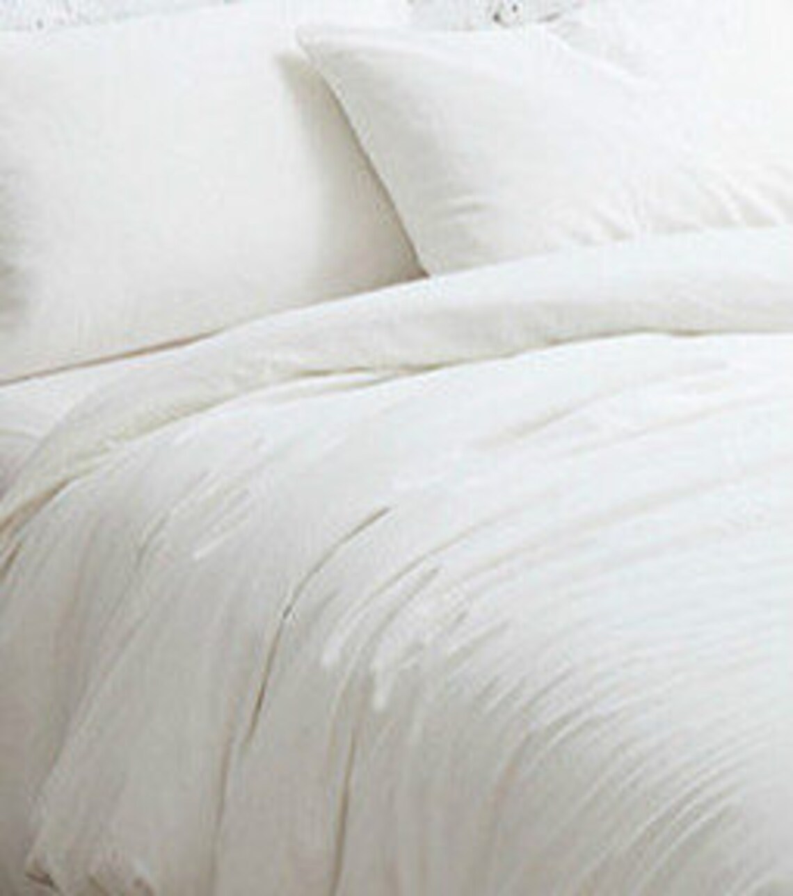 Soft white cotton duvet coverOff White duvet cover Pima | Etsy