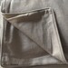 Belgian Linen Sham With Piping Finish, Canvas Weight Heavy Linen - All ...