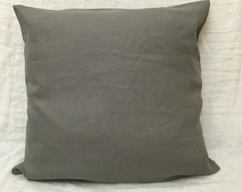 Grey Euro Sham - Etsy