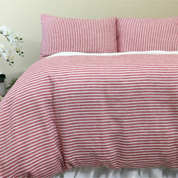 Red Duvet Cover - Etsy