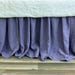 Natural Linen Bedskirt, Bed Ruffles, Linen Dust Ruffles, Bed Skirts ...