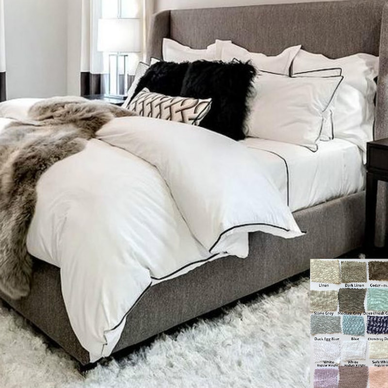 Linen Duvet Cover - Etsy