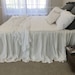 Soft White Bedspread, off White Bedspread, off White Bedding, White ...