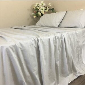 Pima Cotton Bed Sheets,egyptian Cotton Long Fiber Bed Sheets Set ...