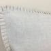 Euro Sham Cover With Pleated Petite Ruffles –white, Grey, Cream, Pink ...