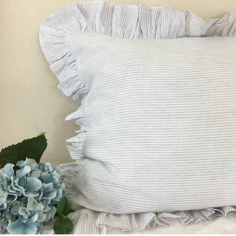 Grey Euro Sham - Etsy