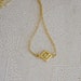 Gold Meander Styled Necklace, Chic Design and Durable Materials ...