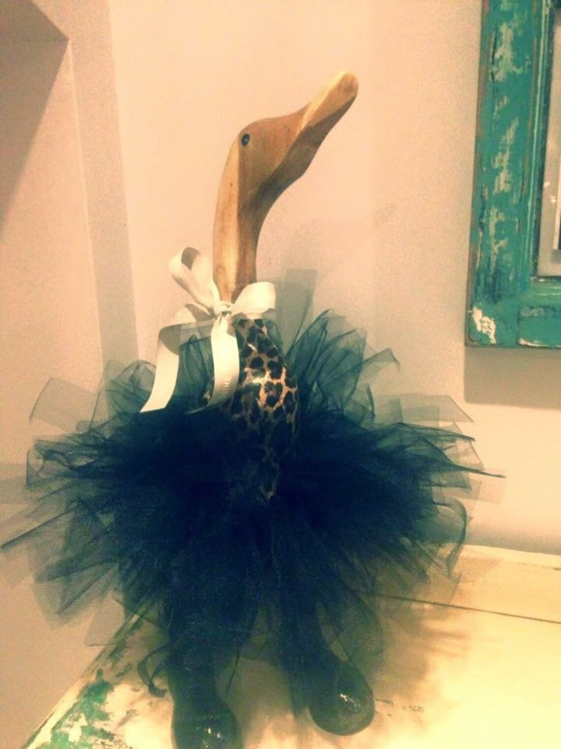 Foxy'.....beautiful Hand Tied Tutu Duck Indoor Use Only. - Etsy UK