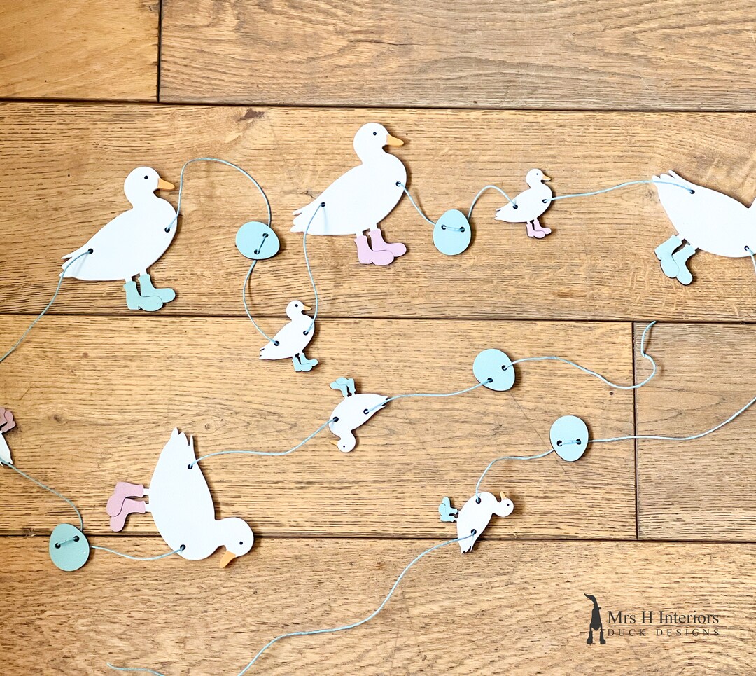 Duck Bunting Craft Kit Easter Wooden Paint Your Own Activity Gift Set ...