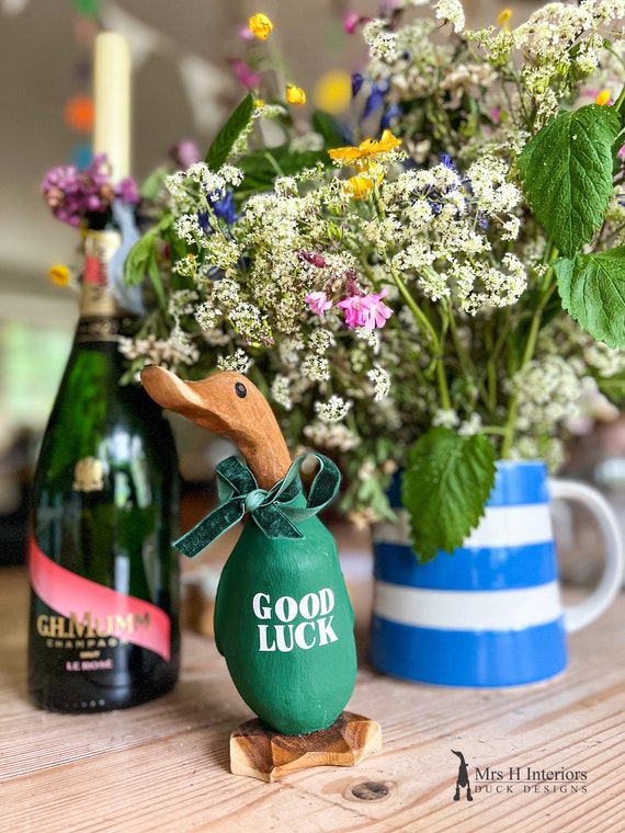 Good Luck Duck. Small When Good Luck Duck. New Job New Home - Etsy
