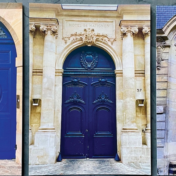 Paris Door Photo - Etsy
