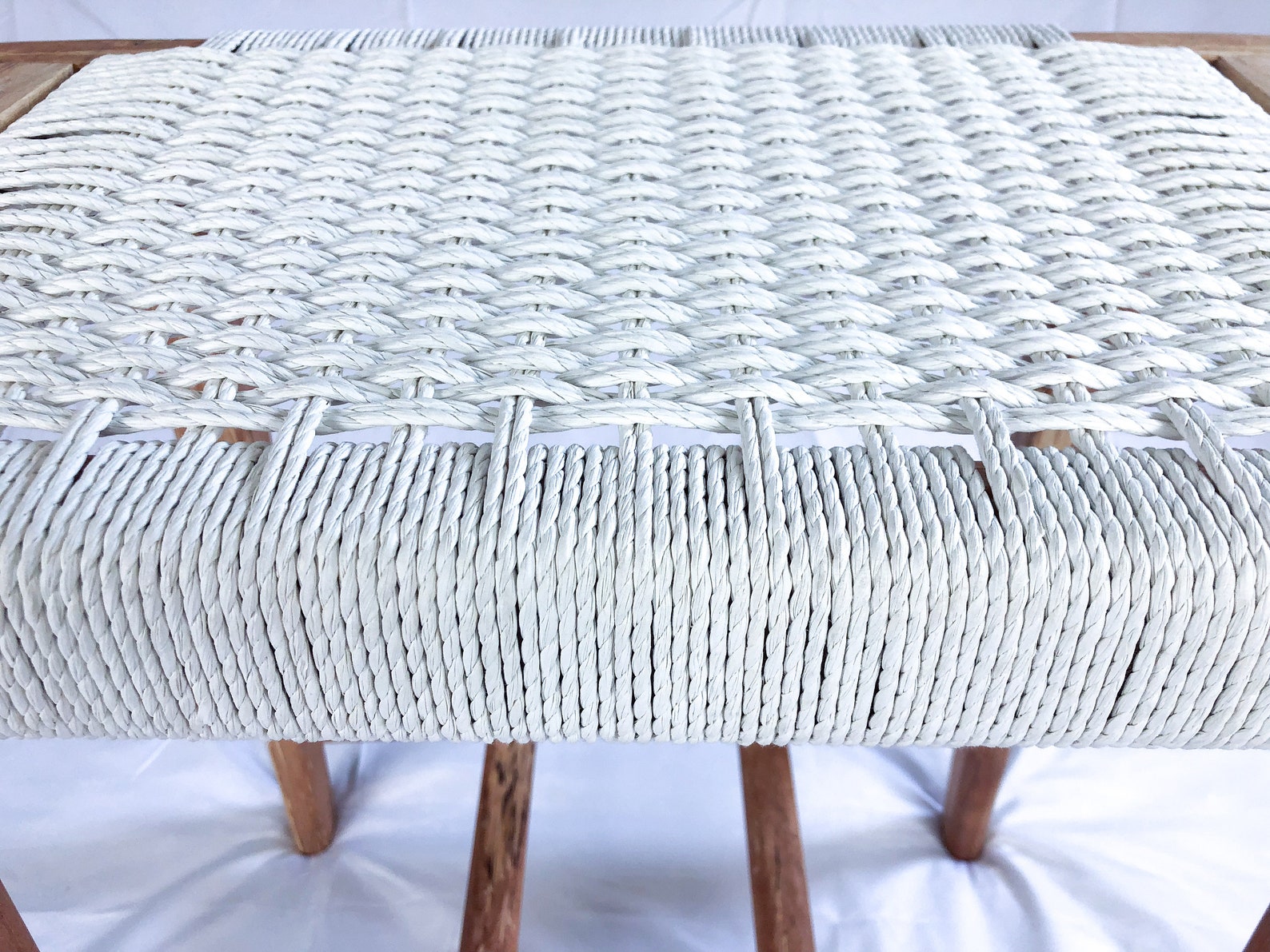 Danish Paper Cord Barstool Shown in Spalted Birch - Etsy