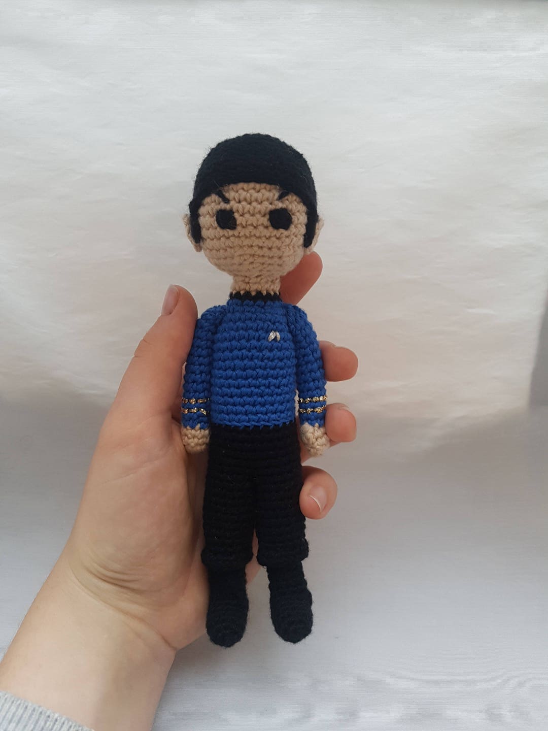 Spock Amigurumi Star Trek Pattern Gift - Etsy
