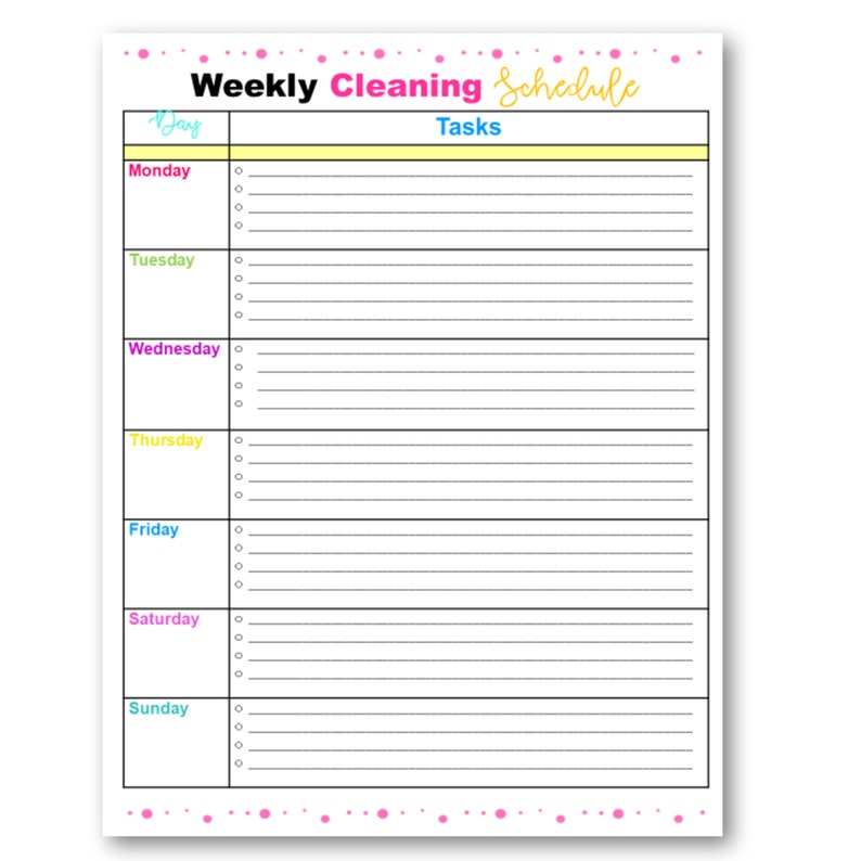 Home Management Planner, Household Organizer Printables (digital ...