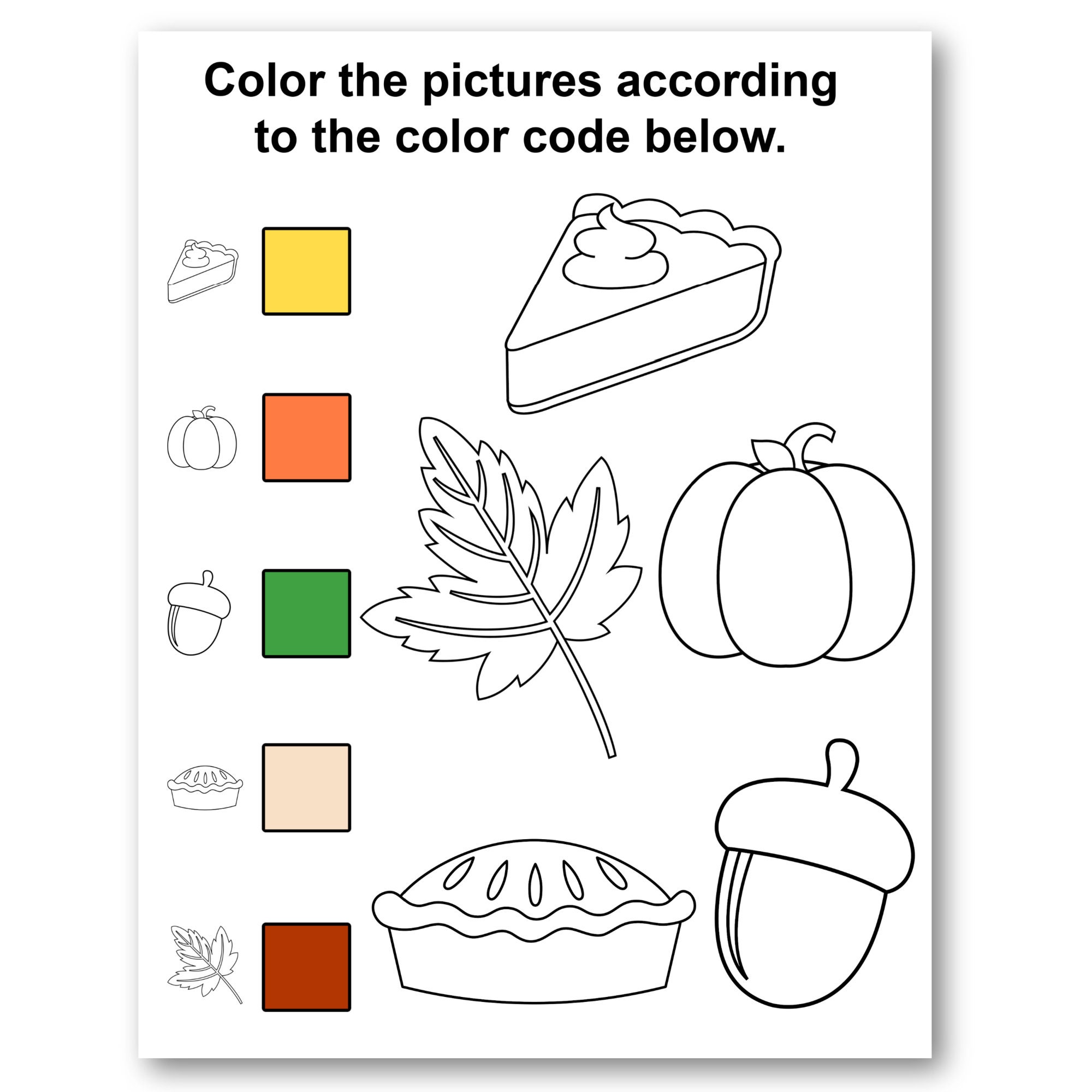 Thanksgiving Activity Bundle for Kids, Kids Printables, Thanksgiving ...