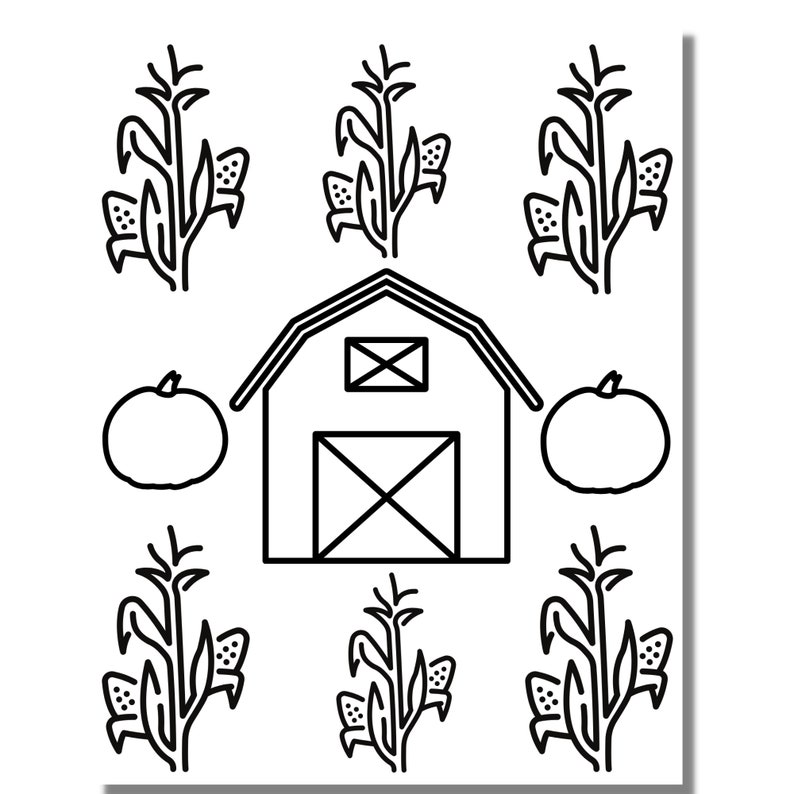 Fall Coloring Pages for Kids, Printable Coloring Pages, Autumn, Fall ...