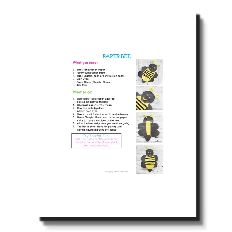 Spring Crafts, Bug Crafts, Kids Crafts, Preschool Crafts, Kindergarten ...