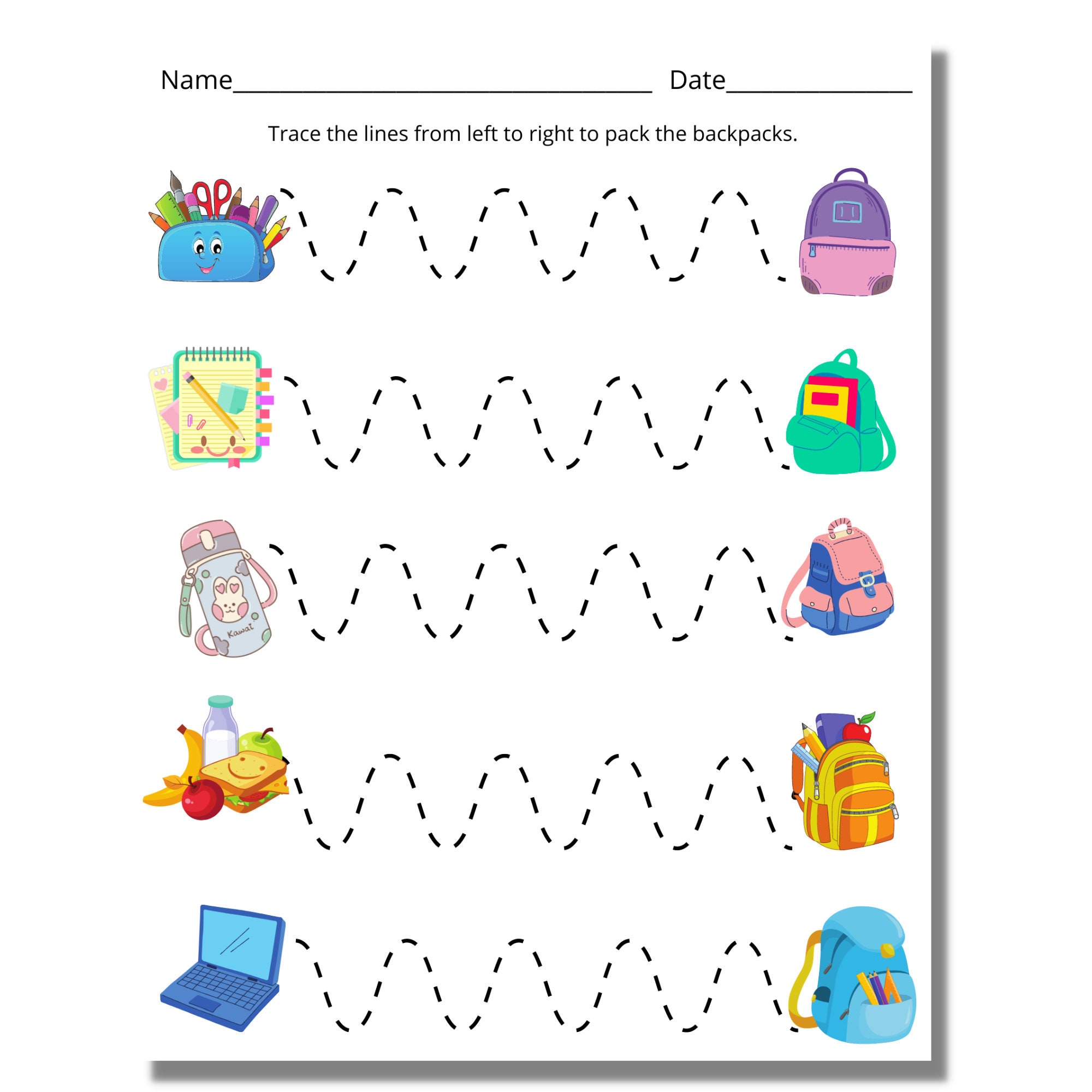 Letter Tracing, Handwriting Practice, Worksheets, Preschool ...