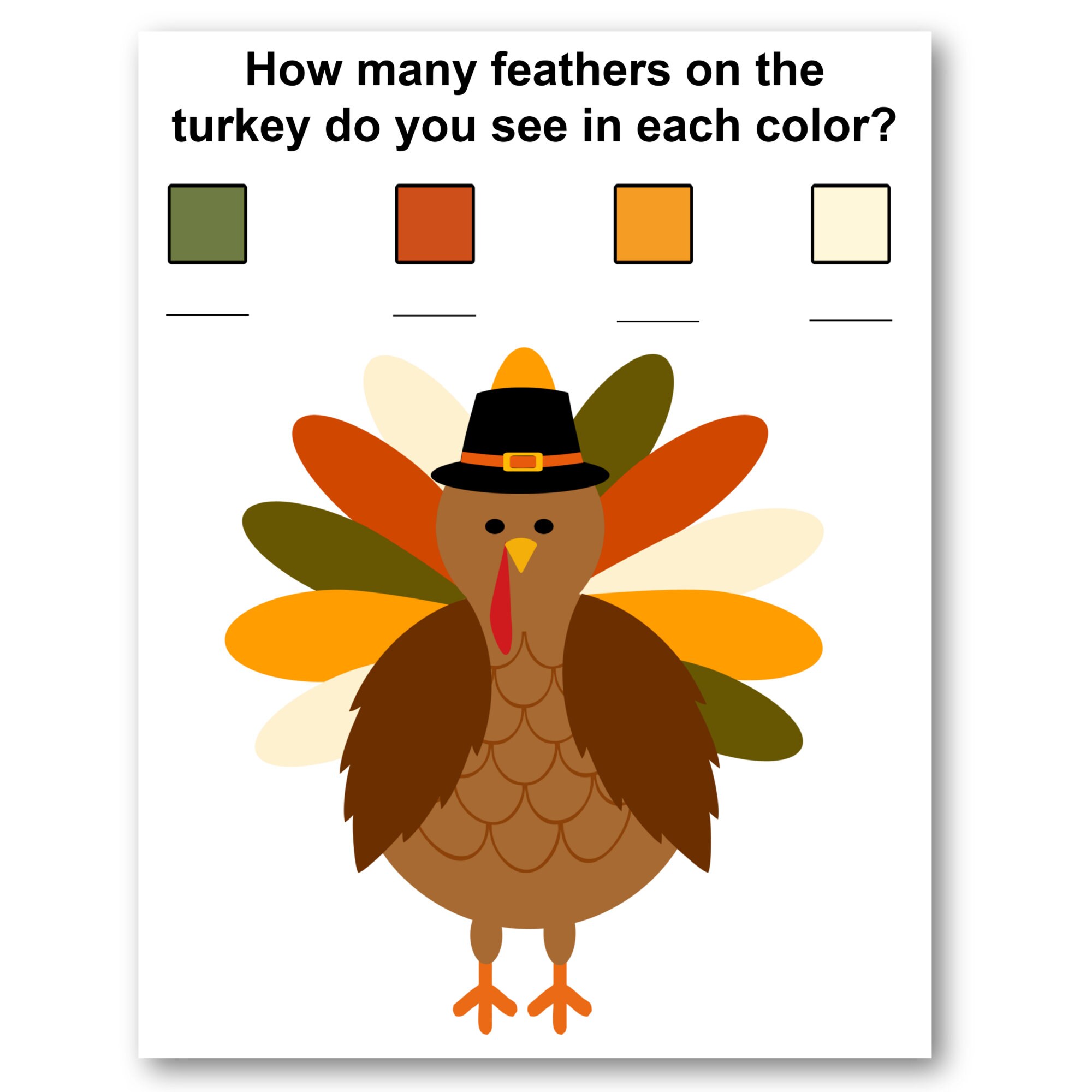 Thanksgiving Activity Bundle for Kids, Coloring Pages, I Spy Game ...